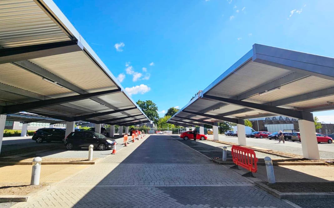 Solspan UK | Turnkey Solar Carports And Solar Canopy Projects