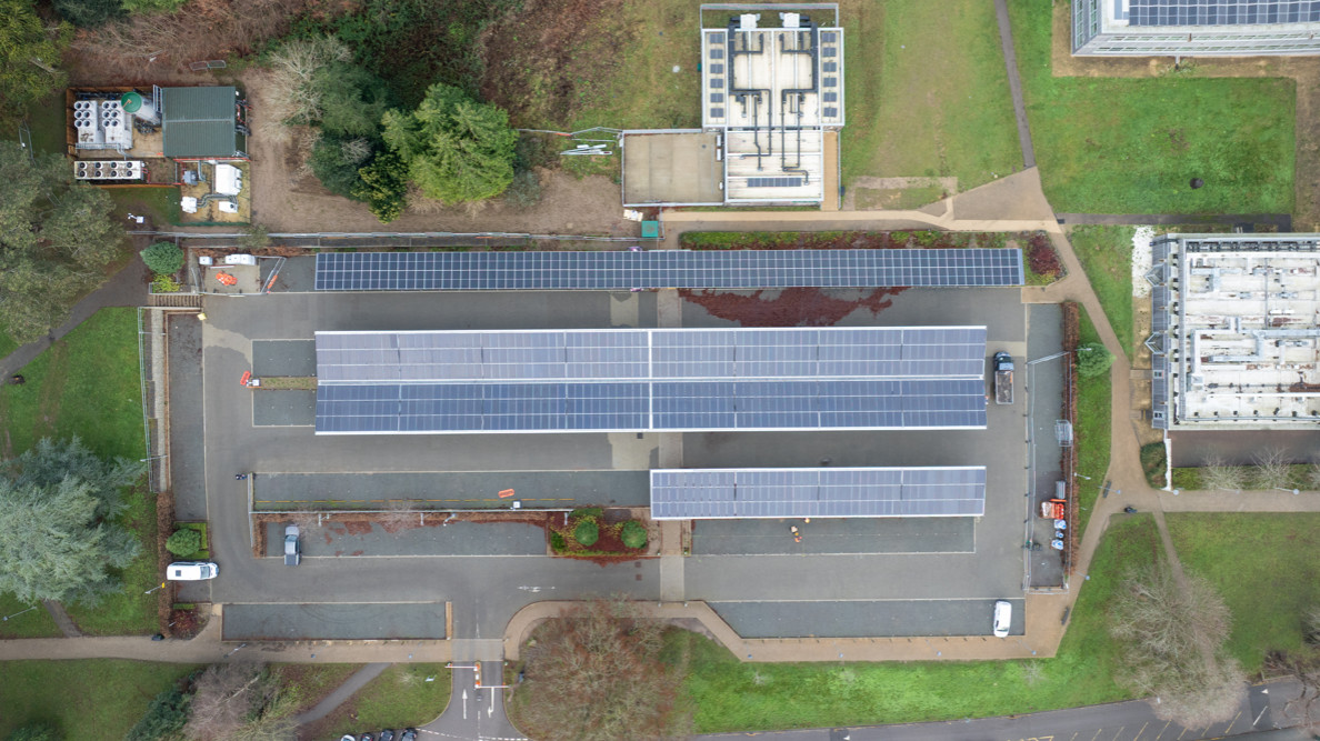 Case Study: Mid Kent College | Solspan Solar Carport Project