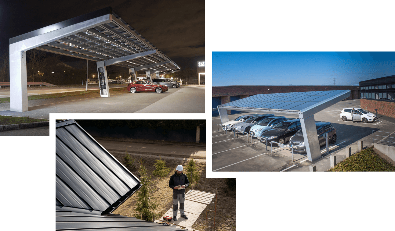 Commercial Solar Carports | Turnkey Car Park Solar Canopies